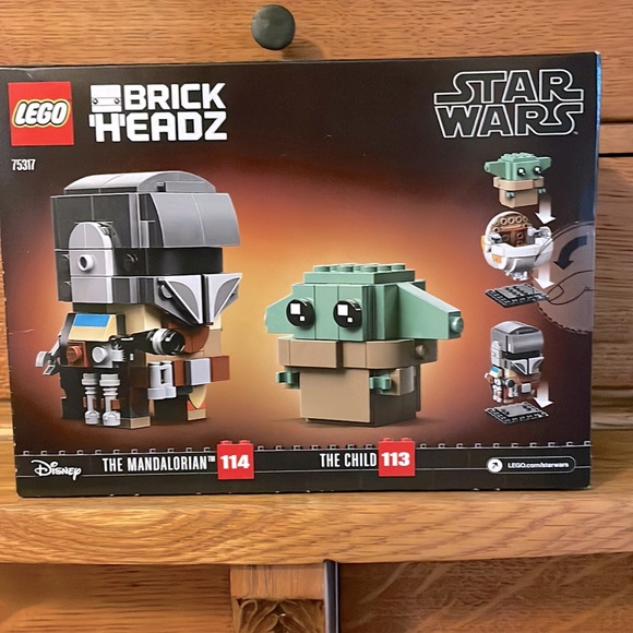 Lego | Toys | Unopened Lego Brick Headz Star Wars The Mandalorian The ...